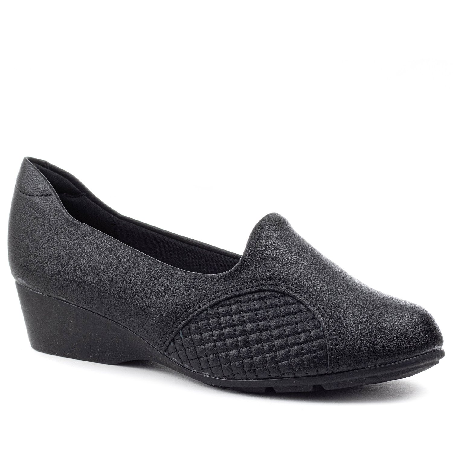 Sapato Modare Anabela Ultraconforto Preto